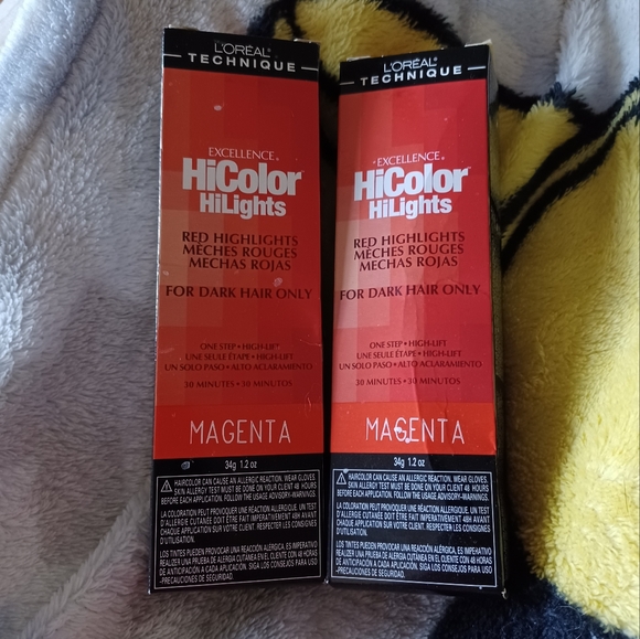 L'Oreal | Makeup | Loreal Hicolor Hilights Magenta 2 Boxes | Poshmark